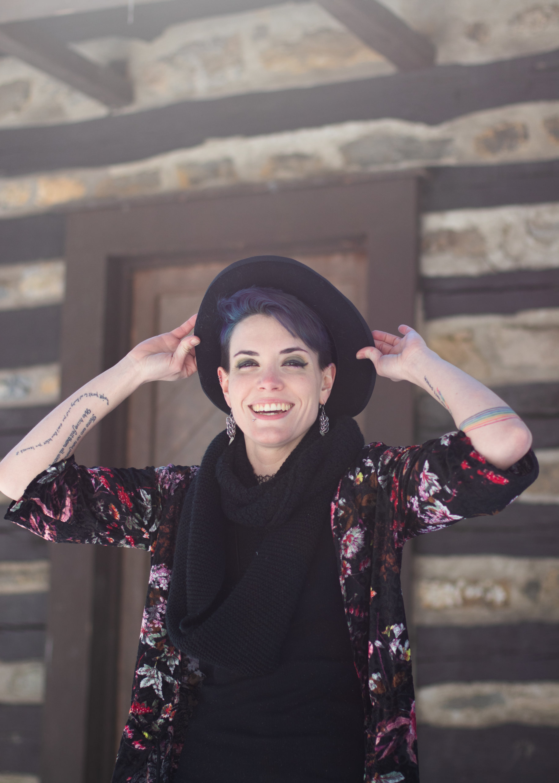 Winter Photo Shoot at Trexler Park in Allentown, PA - Dylan in the Details