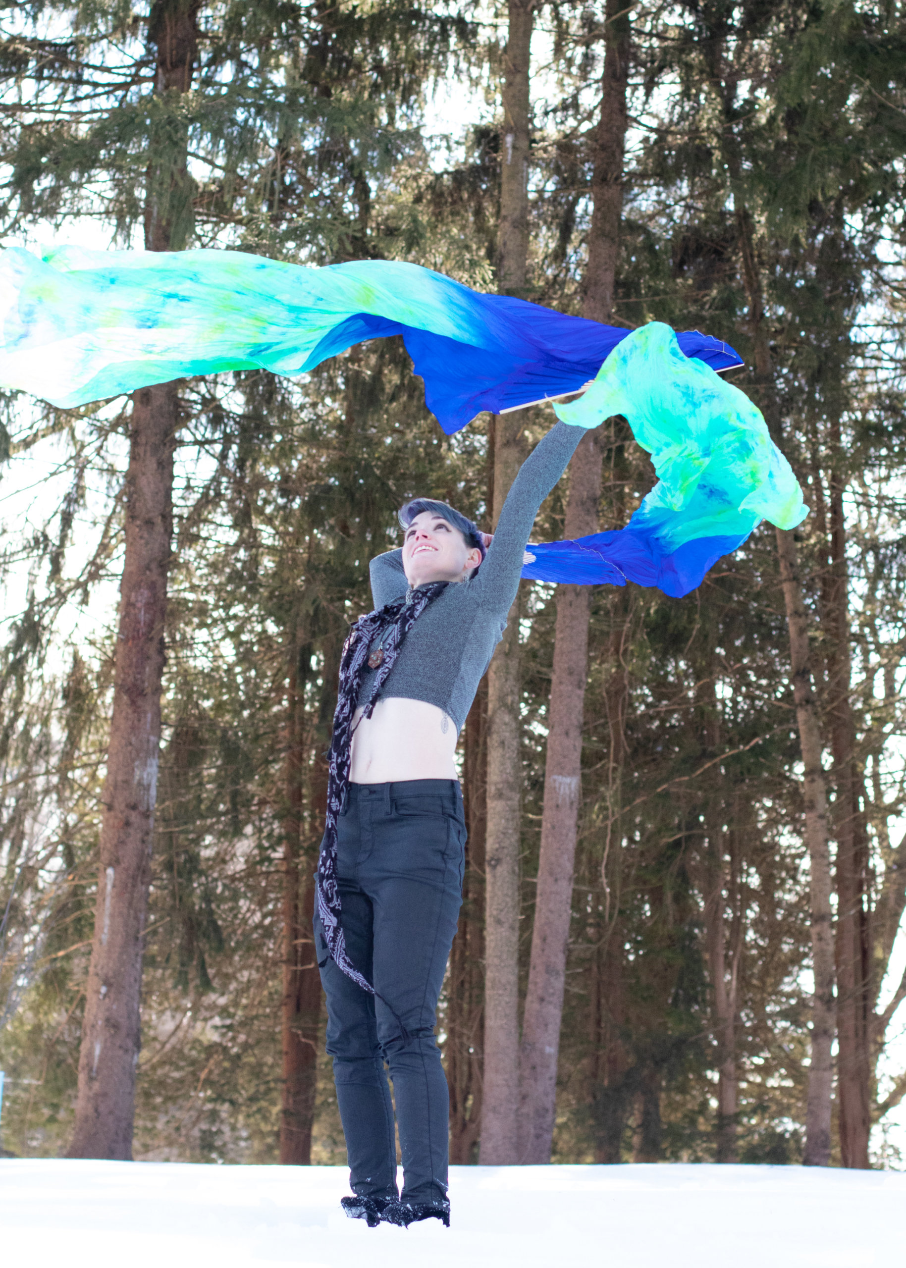 Winter Photo Shoot at Trexler Park in Allentown, PA - Showit Blog