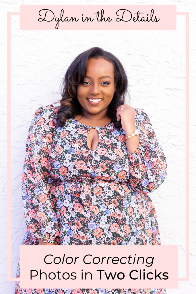 Color Correcting Photos in Two Clicks - Dylan in the Details